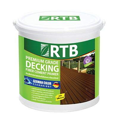RTB Paint Decking Fiber Cement Primer สีรองพื้นไม้พื้นไฟเบอร์ซีเมนต์ 1 Gal นนทบุรี - สีทาพื้นผิว